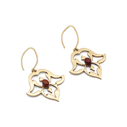 Surhan Moti - Red Jasper Earrings | Hala | Orah Jewels